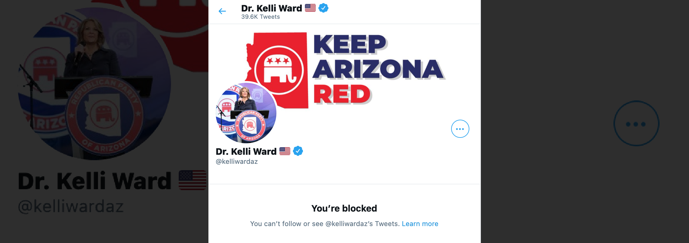 Chemtrails Kelli blocks National Zero on Twitter - National Zero