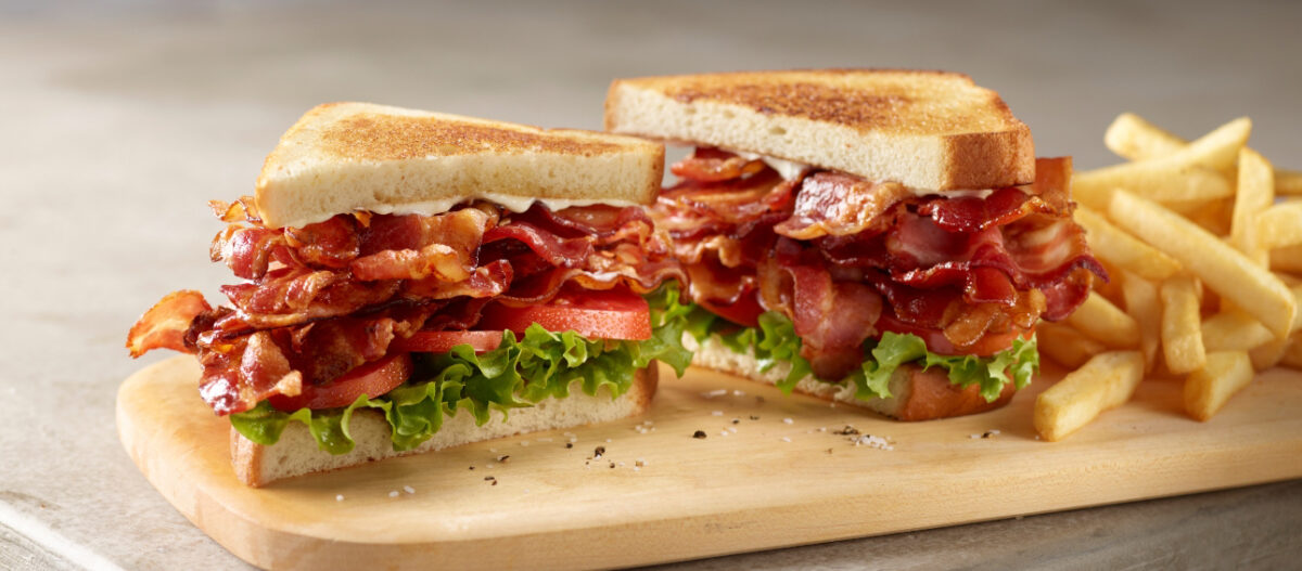 BLT sandwich with full pound of bacon debuts at BBQ chain - National Zero