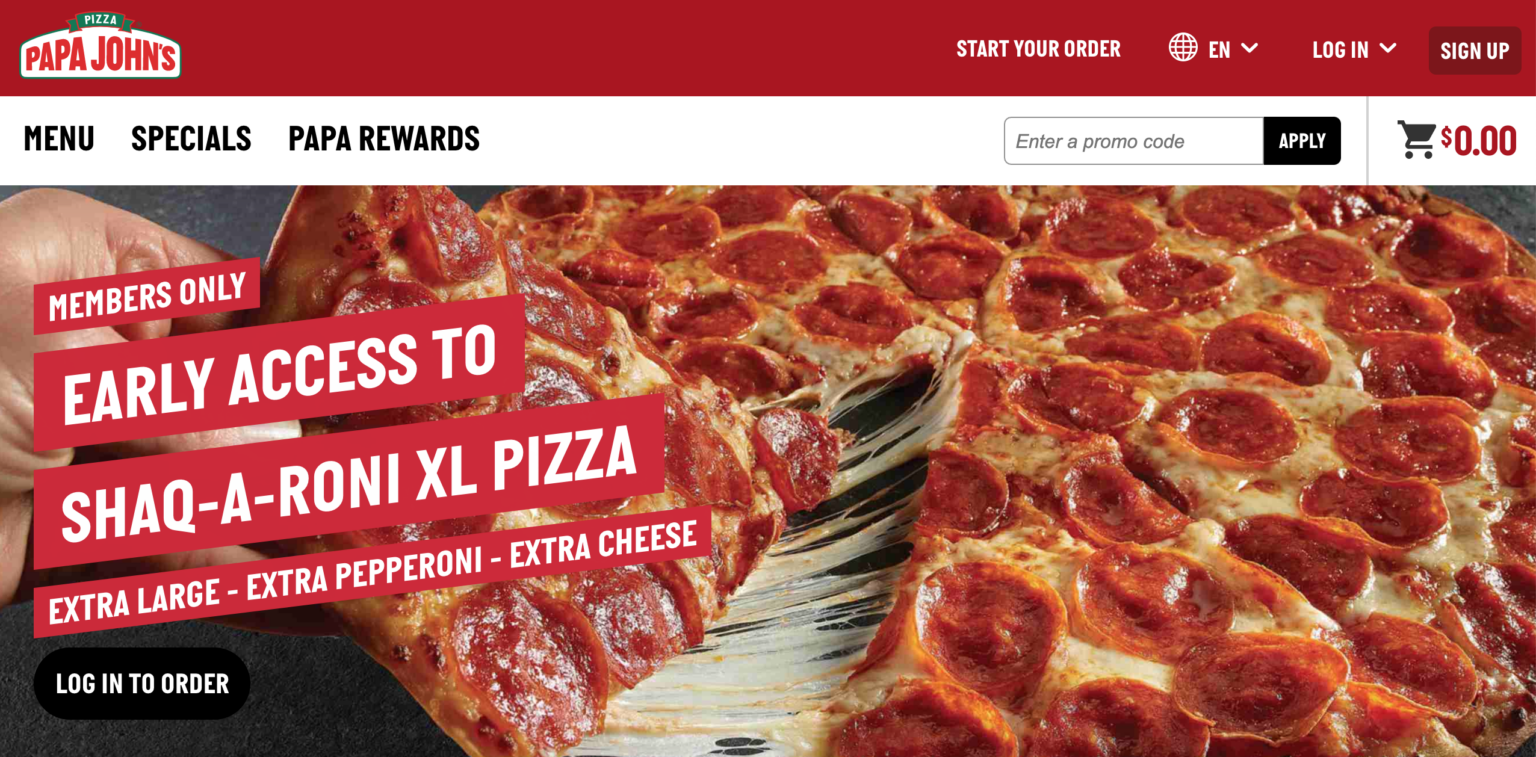 Papa John's creates two-tier pizza system where "Papa's Rewards" elites ...