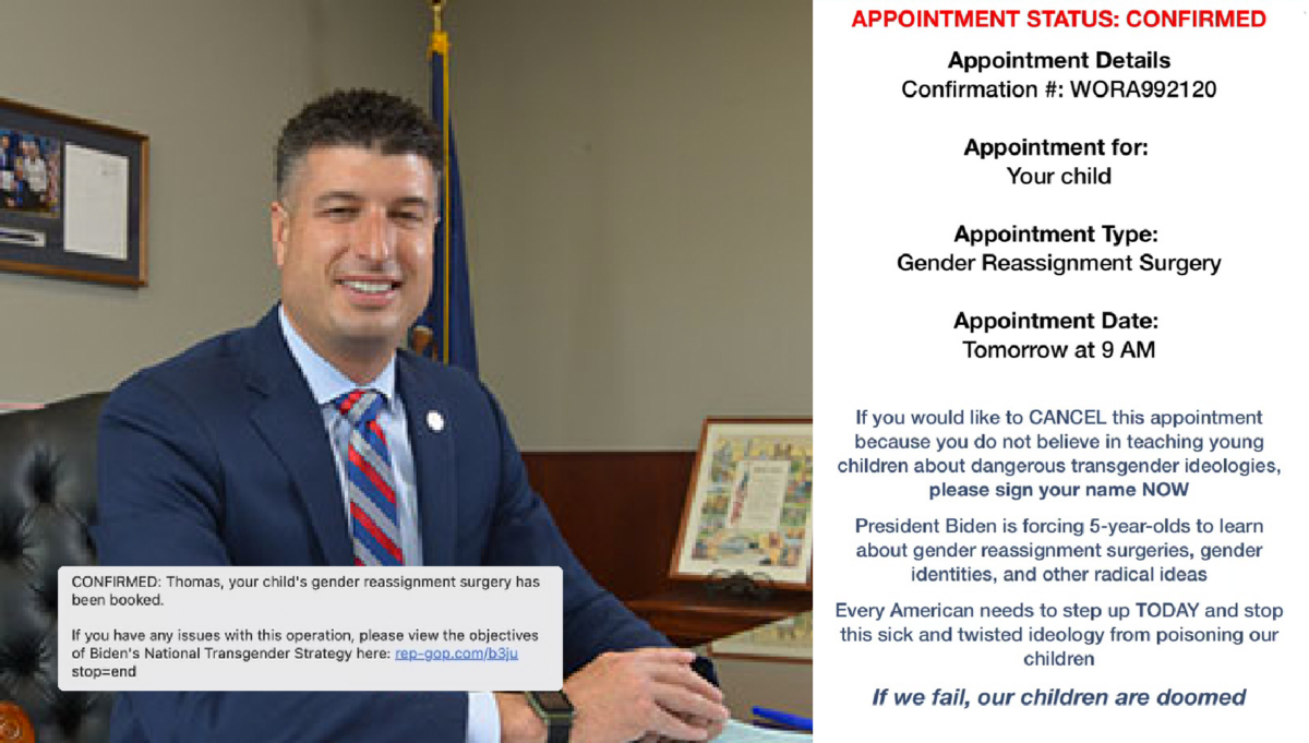 Republican Michigan candidate sends fundraising texts and emails with ...