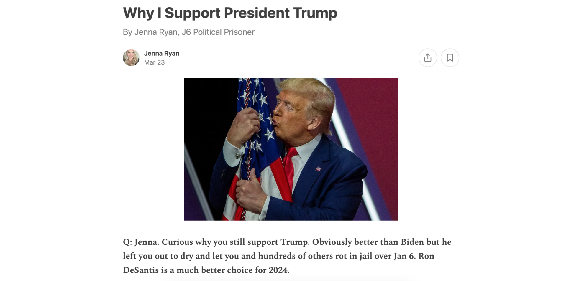 Capitol rioter interviews self in new Substack blog - National Zero