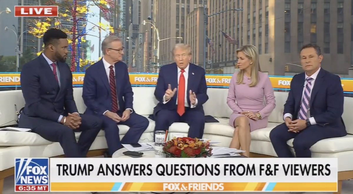 Fox protects iconic Curvy Couch during Flatulent Felon interview ...