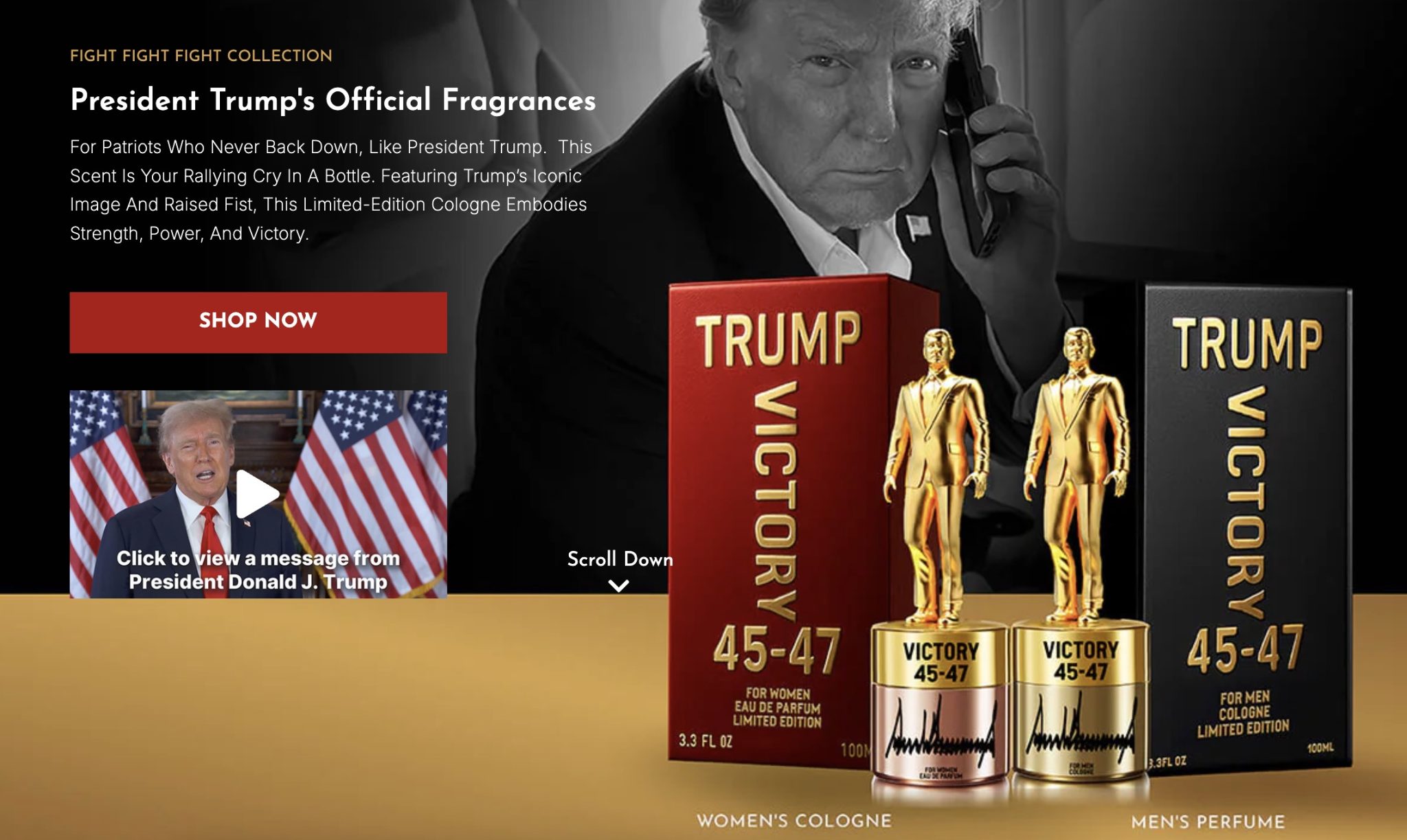 New Trump "fragrances" bend gender roles - National Zero