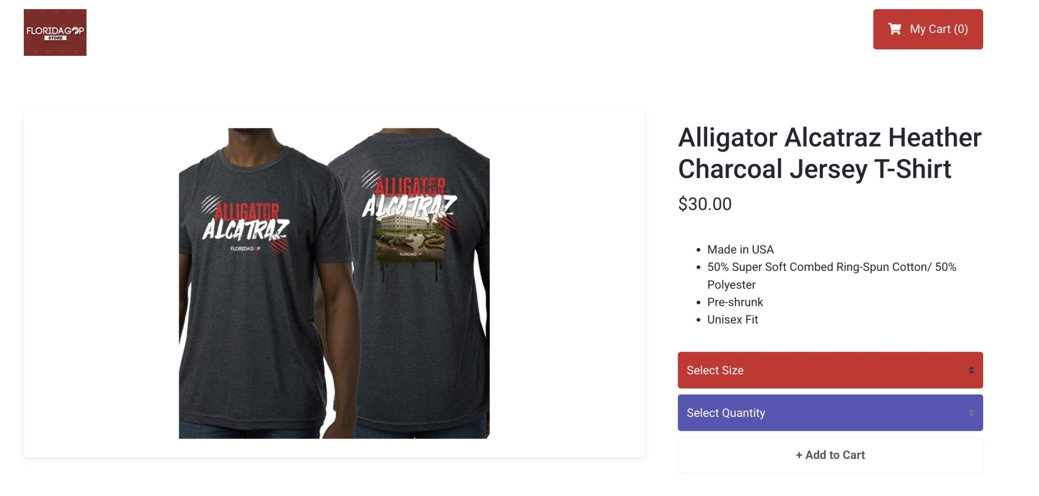 Florida GOP still selling Alligator Alcatraz merch - National Zero